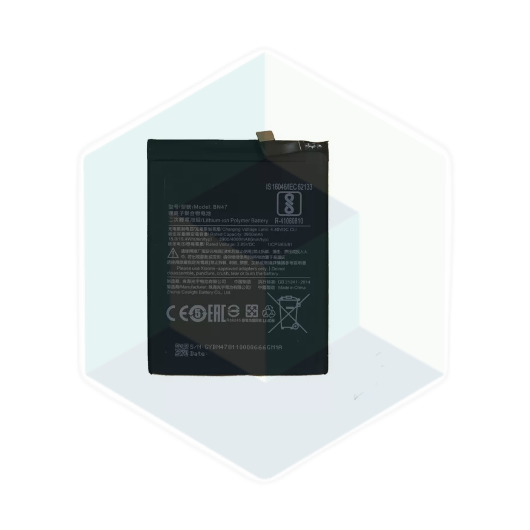 Batería MI A2 LITE / REDMI 6 PRO (BN47) ALTERNATIVA - Byte Repuestos y ...